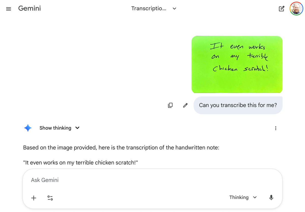 Handwriting Recognition Roundup